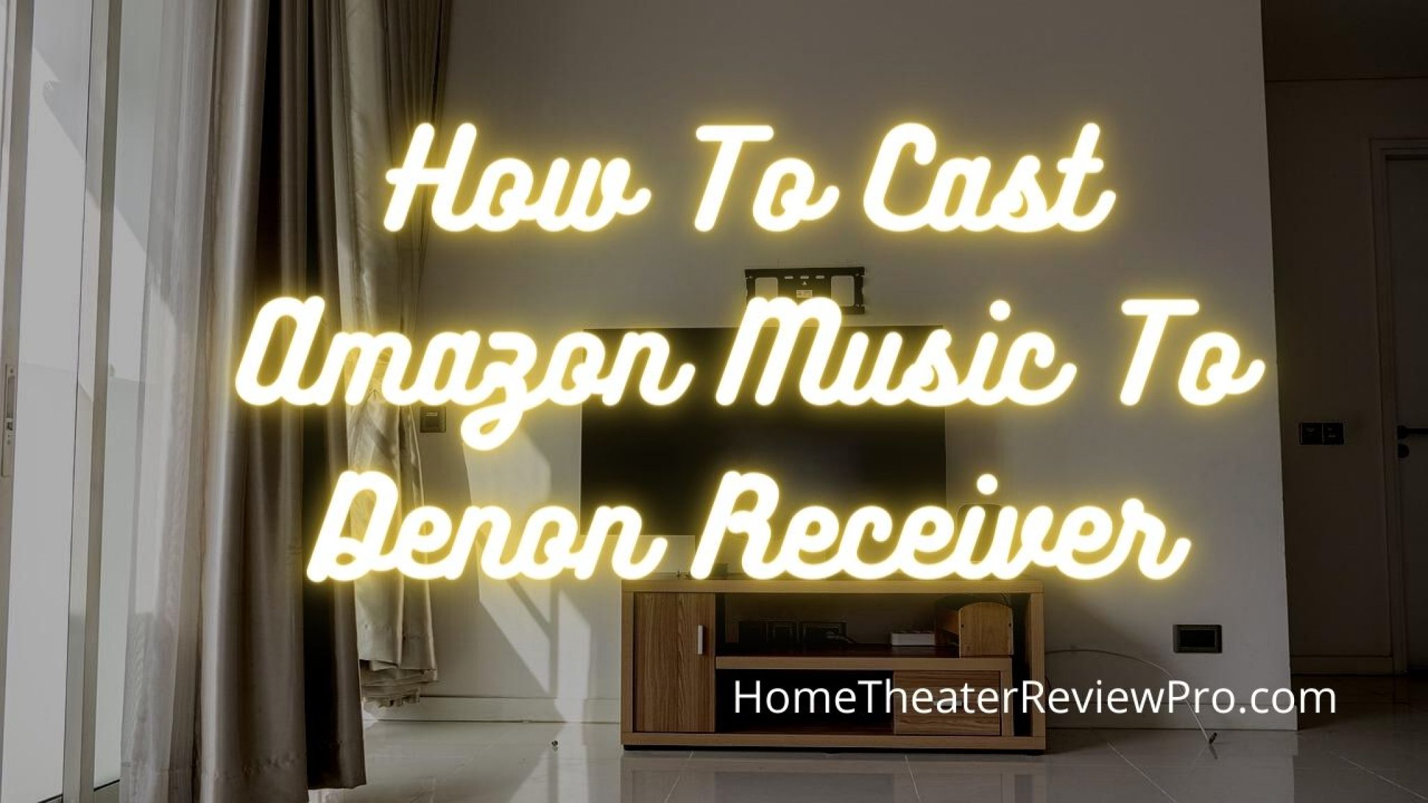 How To Cast Amazon Music To Denon Receiver - Home Theater Review Pro