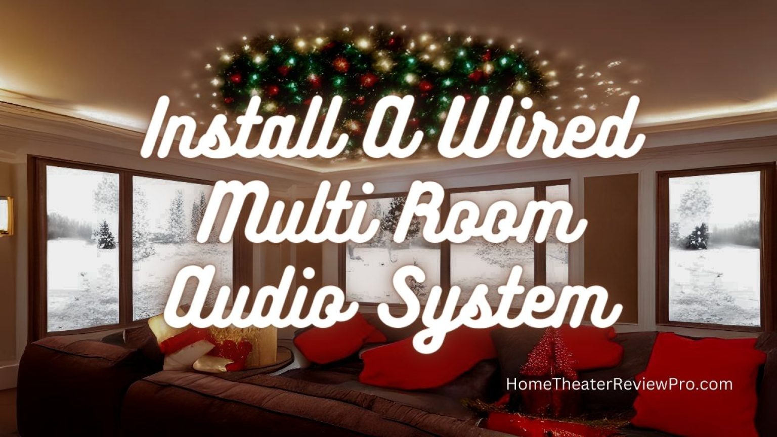 How To Install A Wired Multi Room Audio System - Home Theater Review Pro