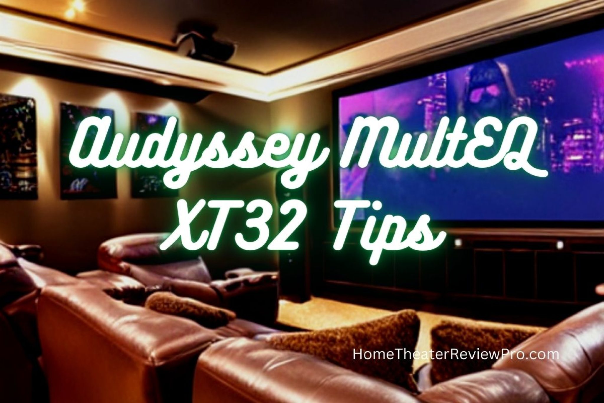 Audyssey MultEQ XT32 Tips - Home Theater Review Pro