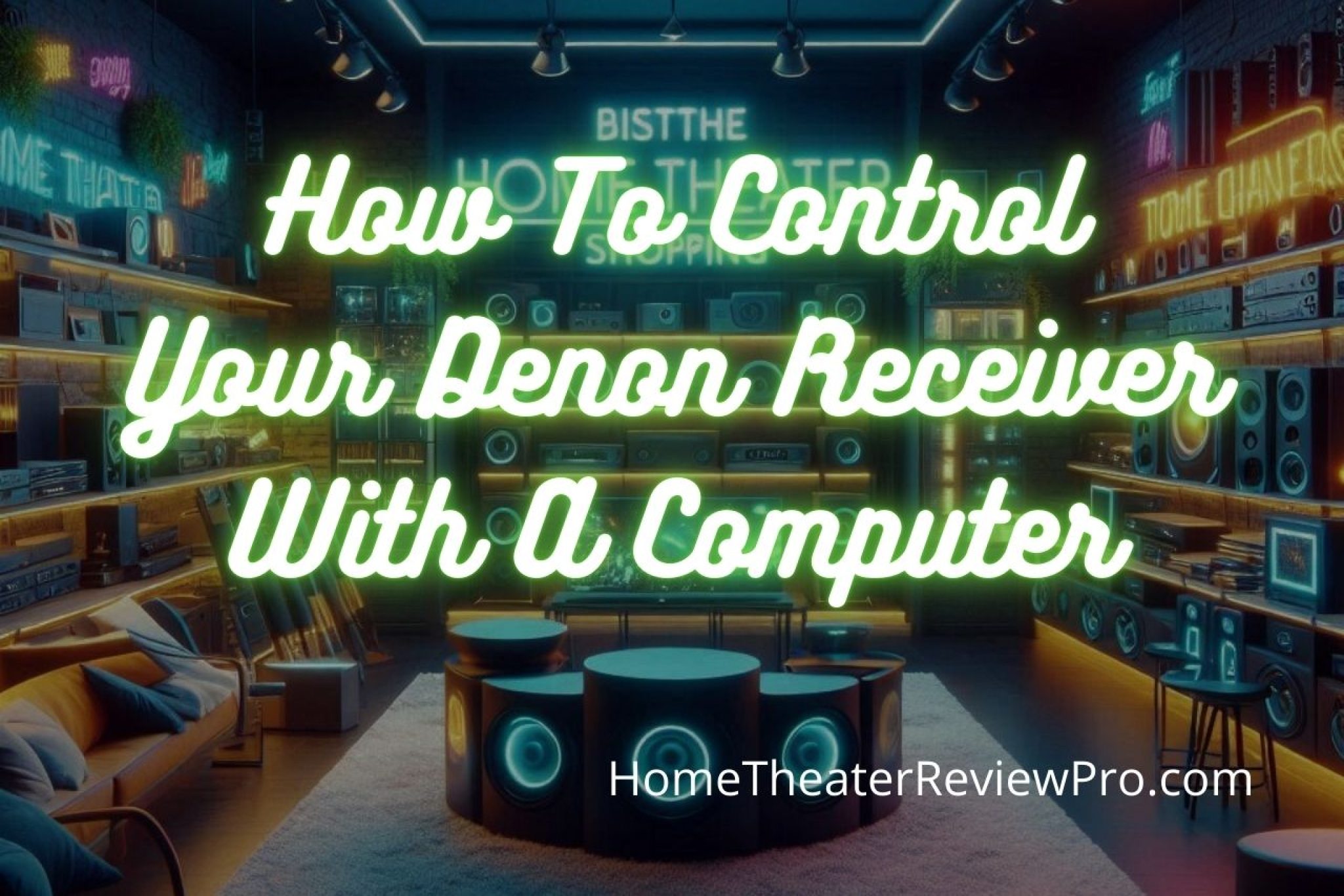 How To Control Your Denon Receiver With A Computer - Home Theater ...