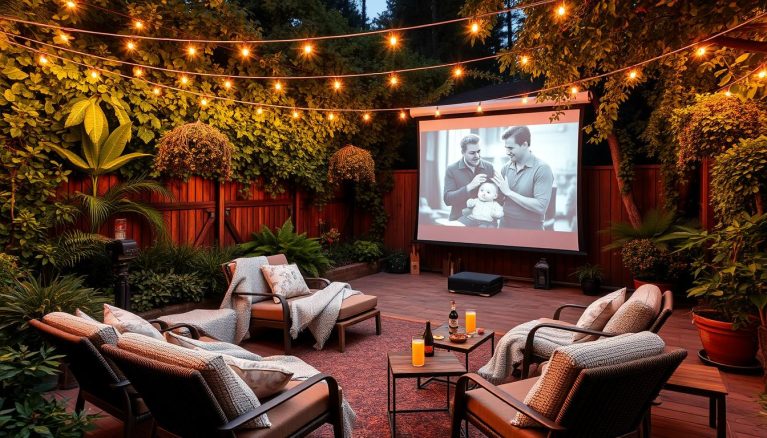 Outdoor Home Theater Ideas for Summer Movie Nights