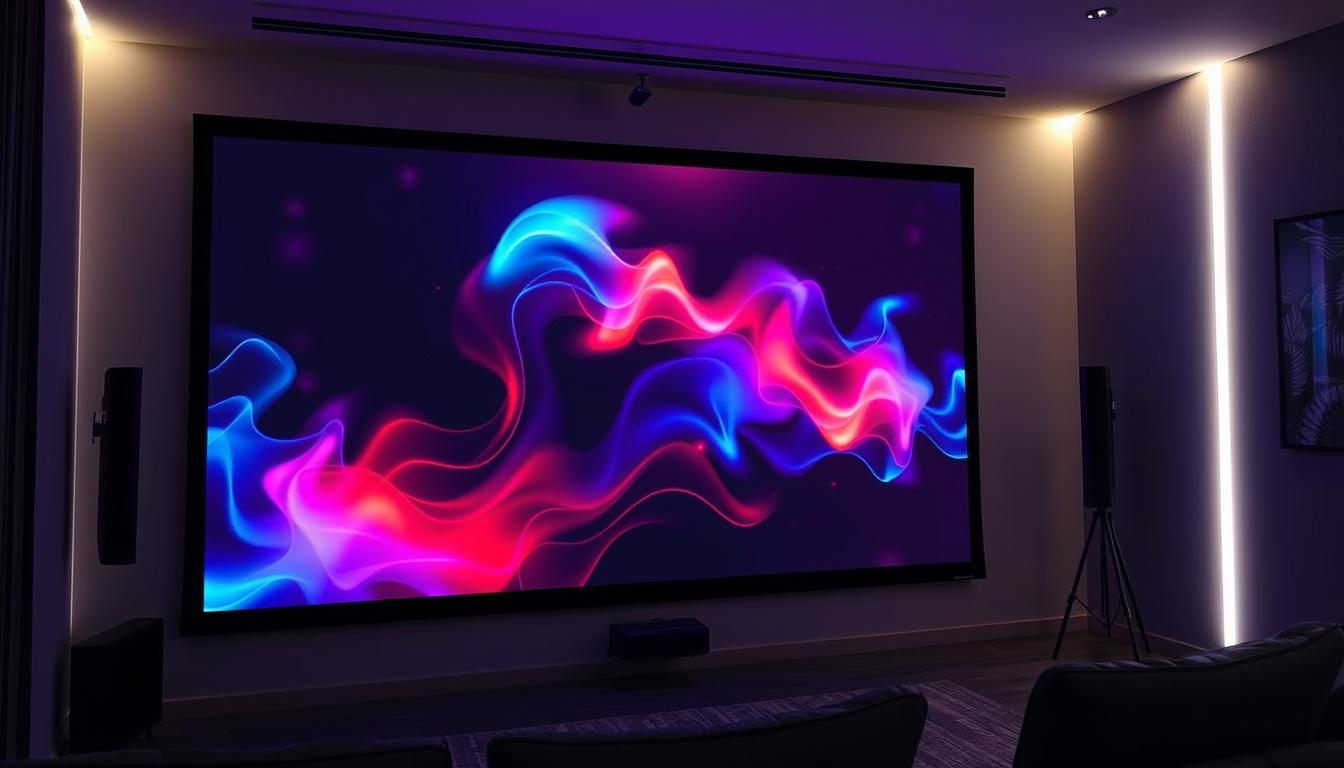 AWOL Vision ALR C-150: Cinematic 150" Ambient Light Rejection Screen ...