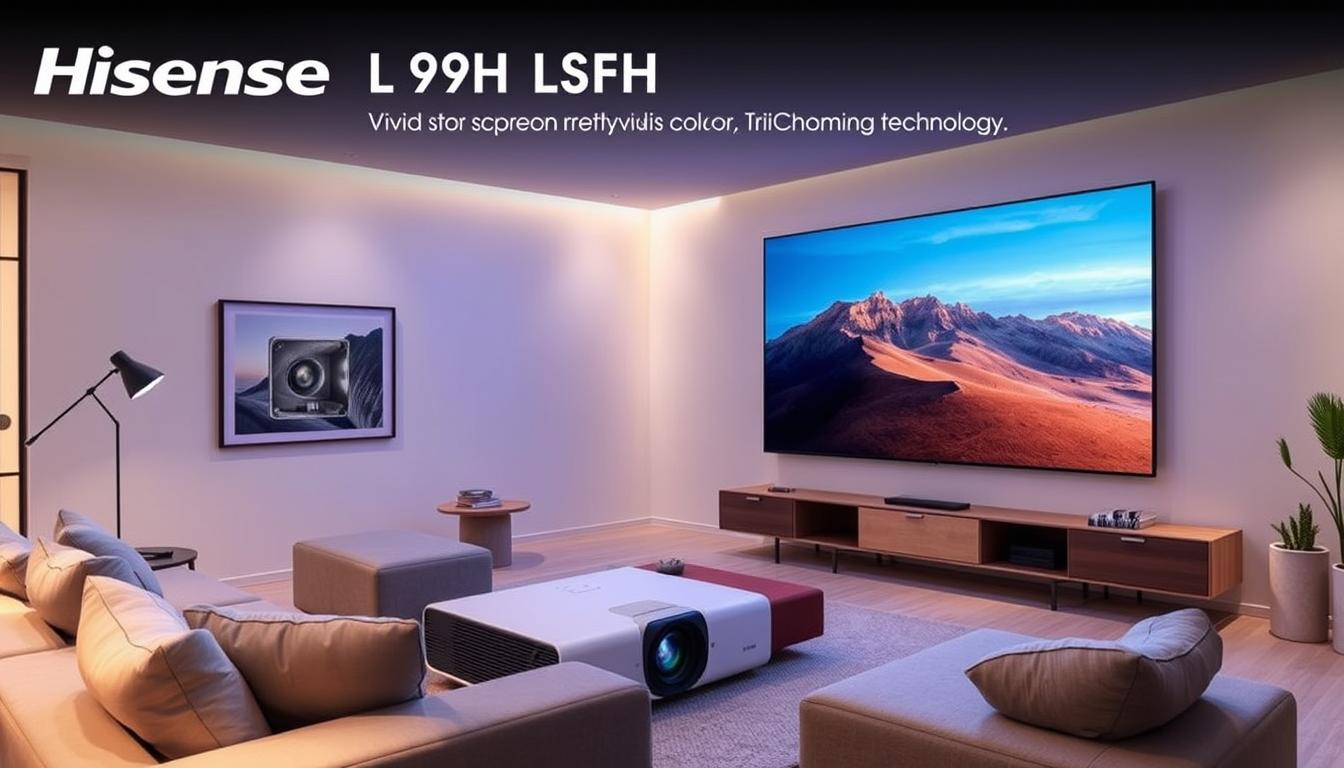 Hisense L9H Laser TV: TriChroma UST Projector with 120" ALR Screen