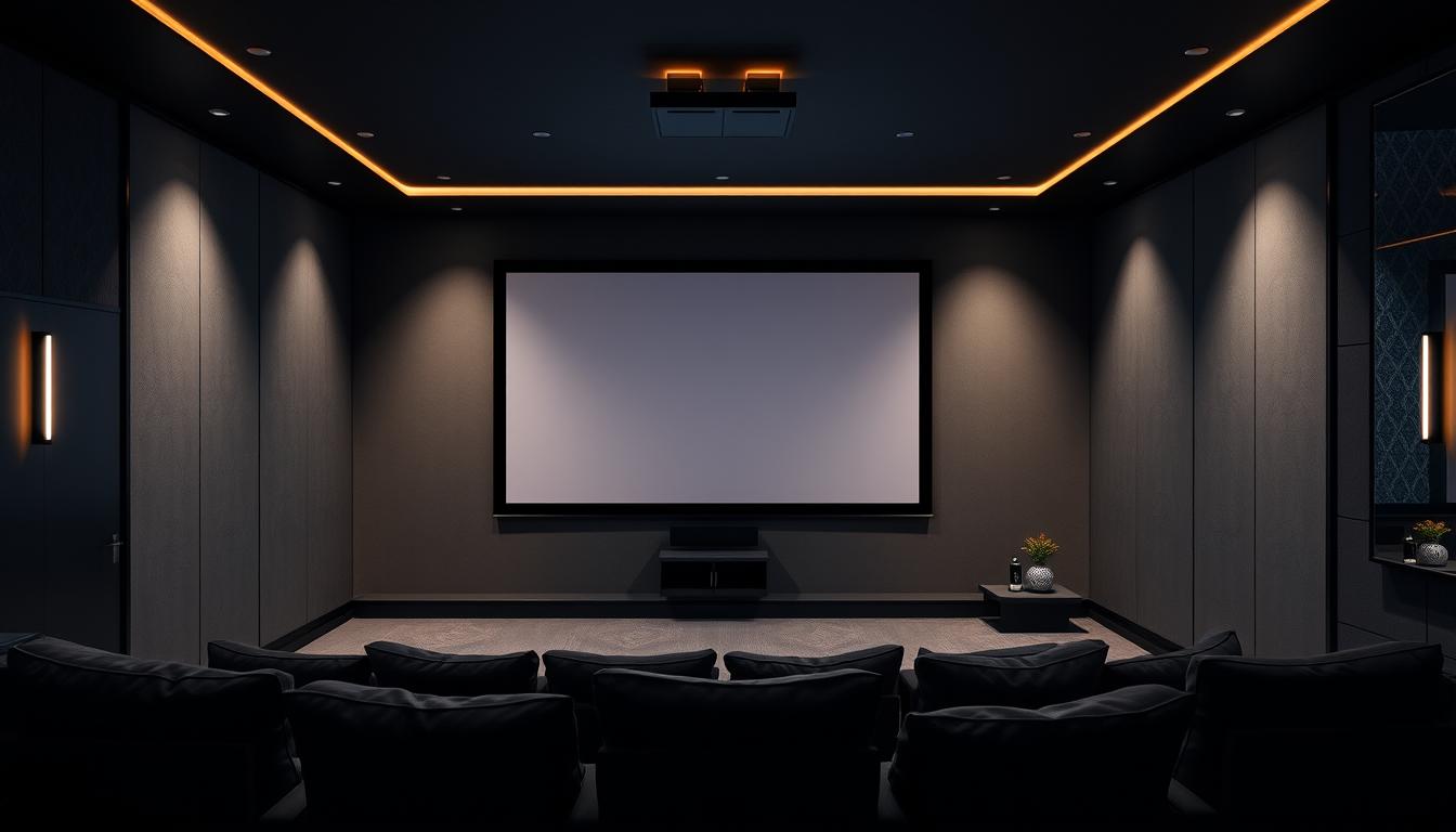Screen Innovations Zero Edge: 120-inch Black Diamond ALR Projector Screen