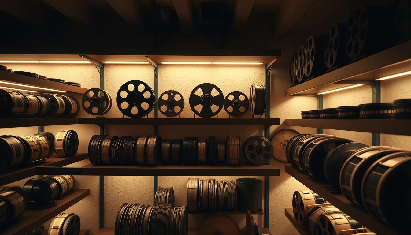 How to Construct a Wooden Movie Reel Shelf
