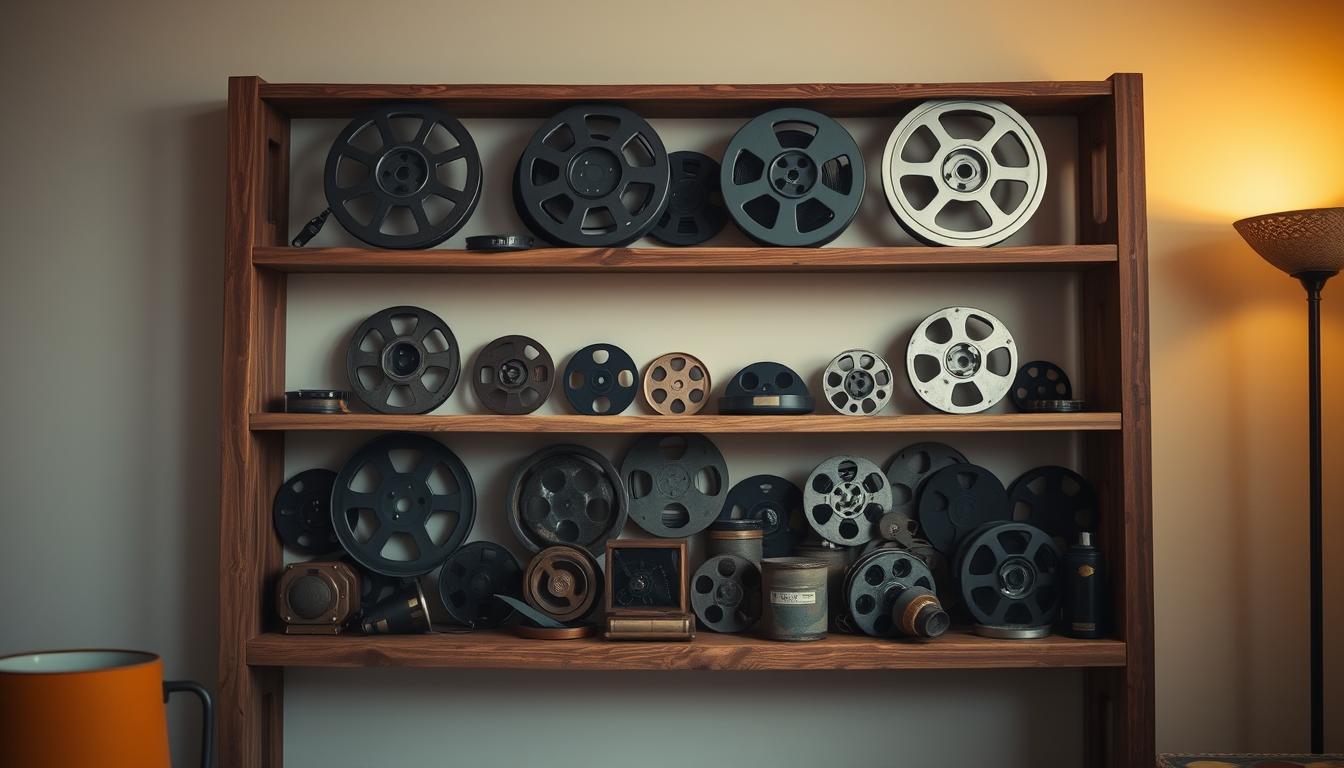 How to Construct a Wooden Movie Reel Shelf