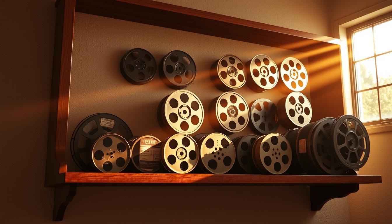 How to Construct a Wooden Movie Reel Shelf