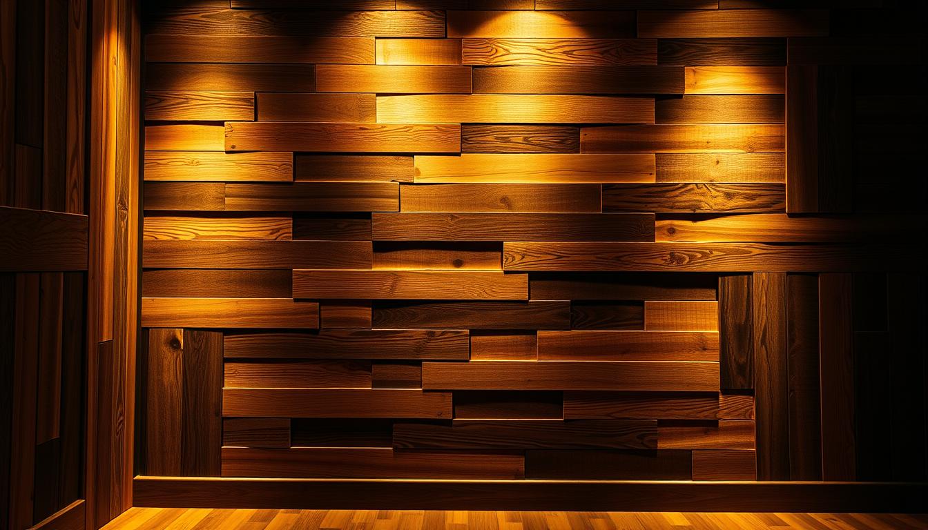 How to Add a Wooden Feature Wall for a Theatrical Atmosphere